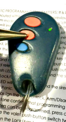 PRESTIGE Keyless car starter REMOTE FOB APS99BT3BCF4 ELVAT1C Green ...