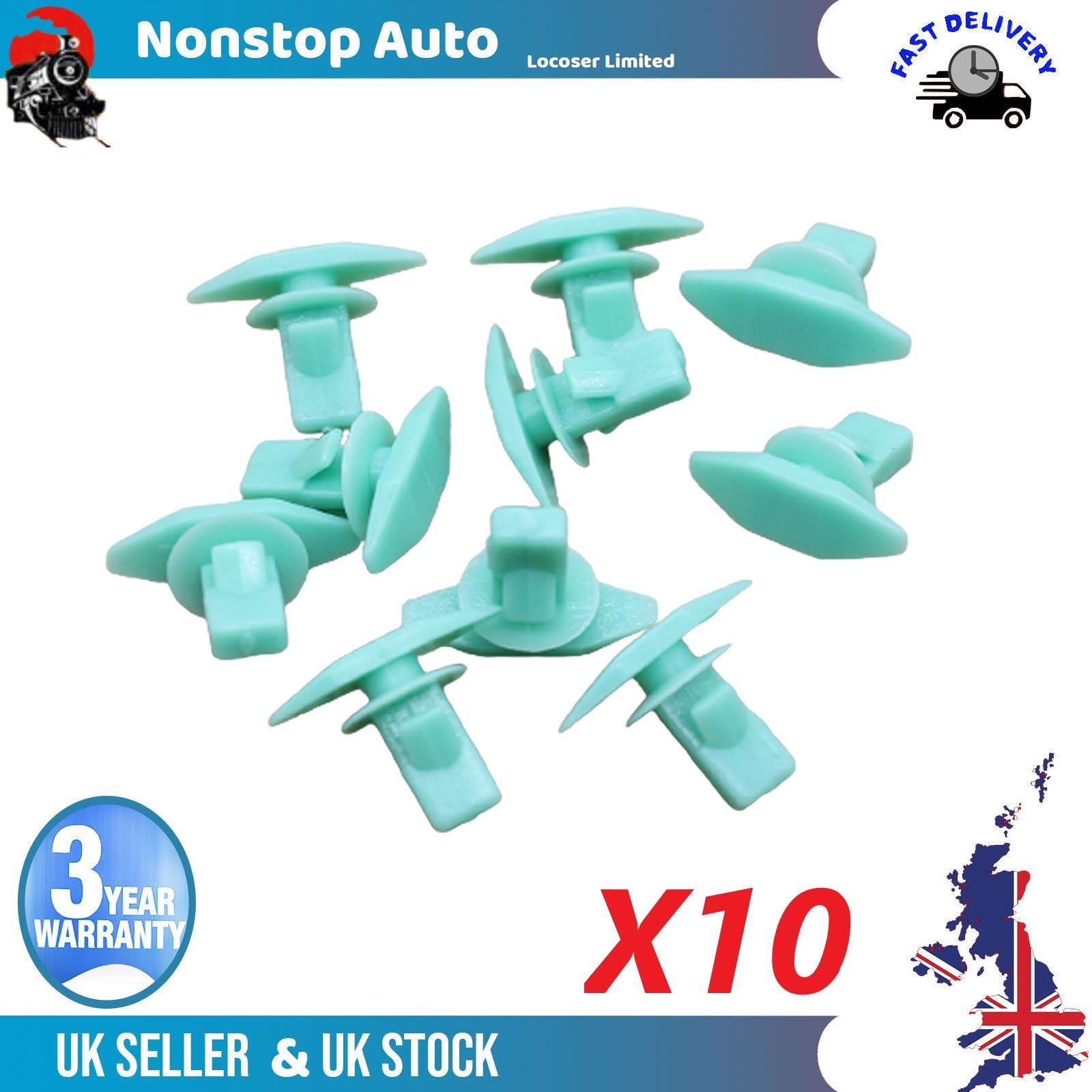 10X Weatherstrip Retainer Clips For HONDA Integra Capa Shuttle Stream ...