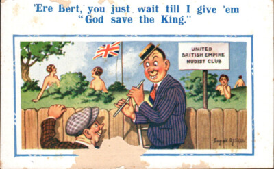 British Nudist Club, Doug McGill Comic, Vintage Postcard 2970 | eBay ...