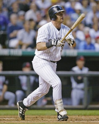 Colorado Rockies LARRY WALKER Glossy 8x10 Photo Baseball Print Poster ...