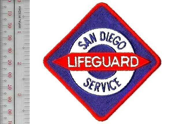 Surfing & Lifeguards San Diego Lifeguard California Patch NO TARIFF | eBay