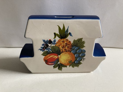 Vintage 60s Carlton ware Money Box Train Shape With Fruits Detail | eBay UK