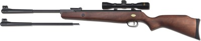 Beeman "Black Kodiak" X2 Gas Ram Air Rifle Combo w/4 x 32 scope ...