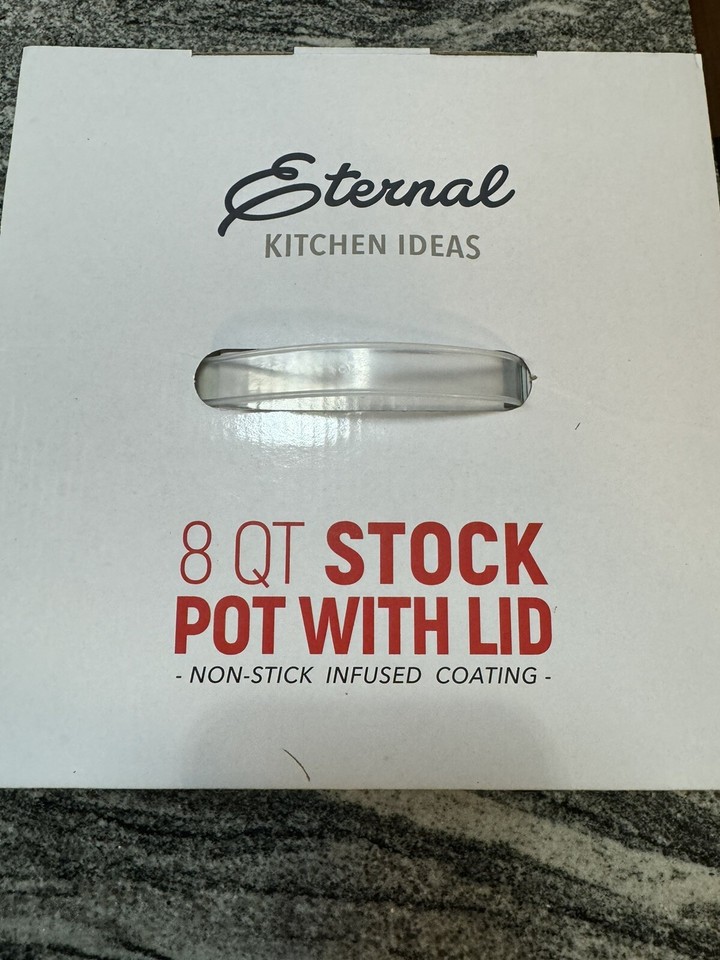 Eternal 8qt Stock Pot With Lid | eBay