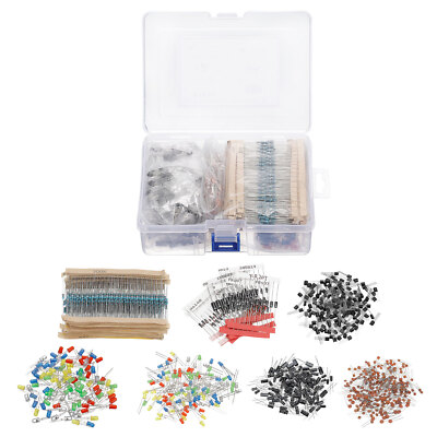 1490pcs Electronics Component Assortment Kit for Electronic DIY ...