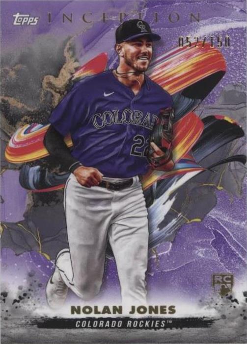 2023 Topps Inception - Nolan Jones #32 Purple /150 (RC) for sale online ...
