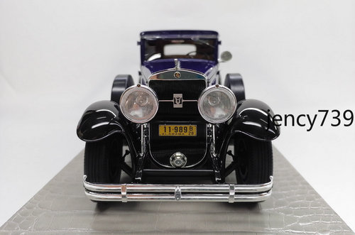 XEROX 1/18 Resin car model 1928 Cadillac Series 341A 1928 Blue Limited ...