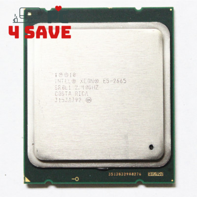 Intel Xeon E5-2665 2.40Ghz 8-Core 20MB LGA2011 Server CPU Processor ...