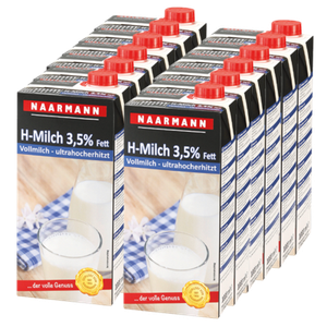 Naarmann H-Milch, 3,5% Fett 12er Pack | eBay