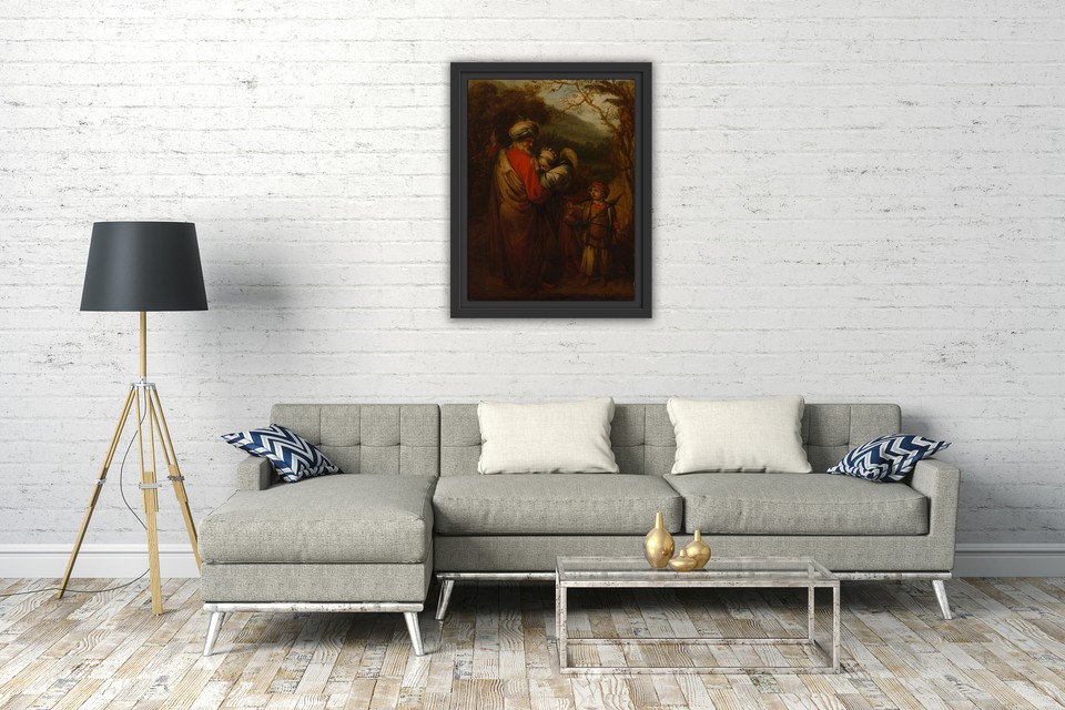 Kunstdruck Barent Fabritius - Abraham Entlassung von Hagar und Ismael ...