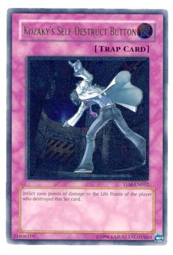 Yugioh! LP Kozaky's Self-Destruct Button - TLM-EN052 - Ultimate Rare ...