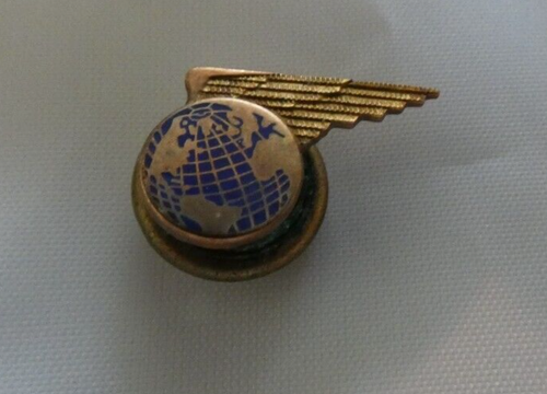 VINTAGE PAN AM PAN AMERICAN AIRLINES LGB 10K GOLD SERVICE PIN | eBay