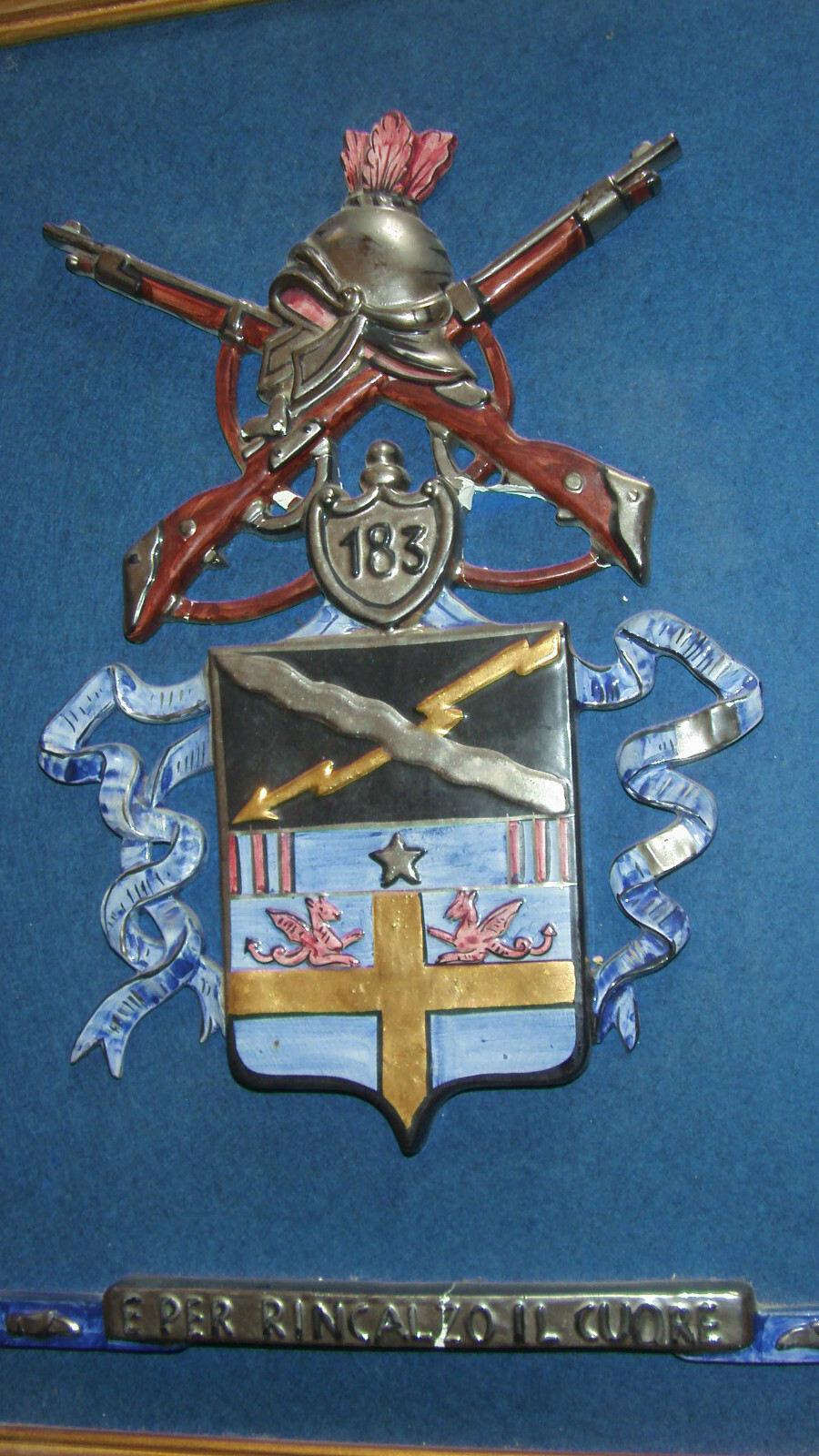 Crest 183° Reggimento Fanteria " Nembo " Ceramic | eBay