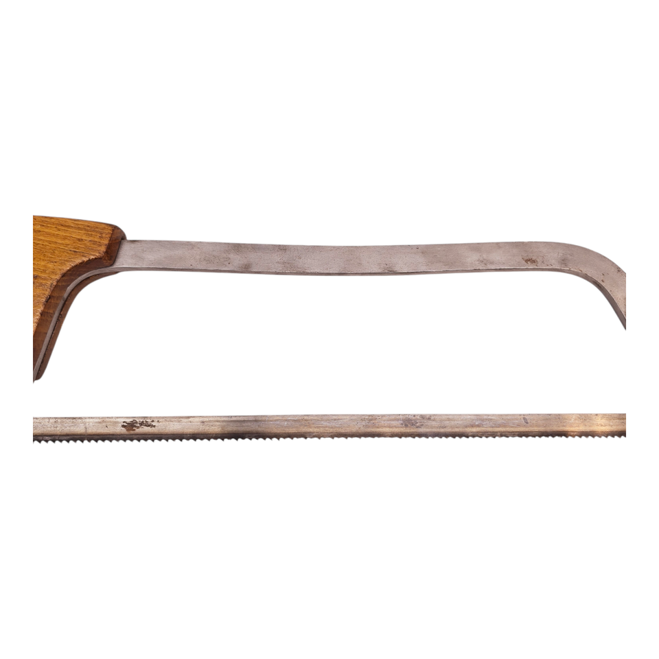 Vintage E.C. Atkins & Co. No 8 Wood Handle Hand Bone Hack Saw 13" Blade ...