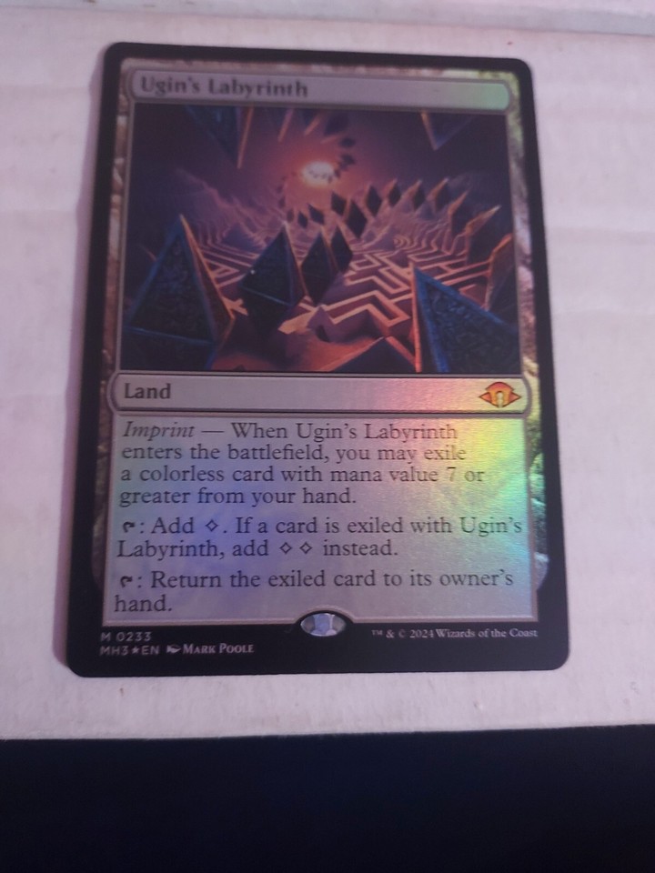 MTG Ugin's Labyrinth Modern Horizons 3 0359 Foil Mythic | eBay