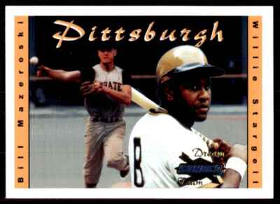 2001 Sunoco Dream Team Willie Stargell/Bill Mazeroski 102 Baseball ...