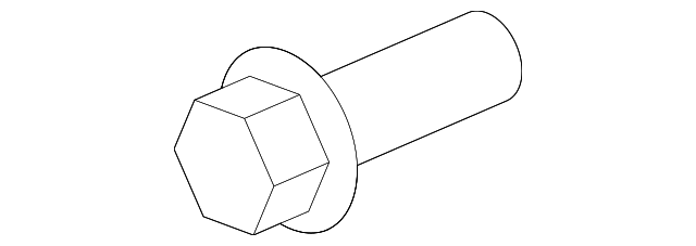 Volkswagen N90817003 Genuine OEM Factory Original Center Support Bolt ...