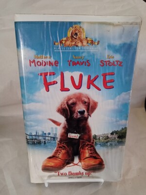 FLUKE VHS Tape 1995 Family Entertainment Clamshell Case Mathew Modine ...