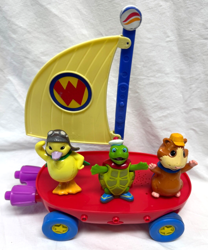 WONDER PETS FLY BOAT WITH 3 FIGURES BY MATTEL DATED 2007 - WORKS | eBay