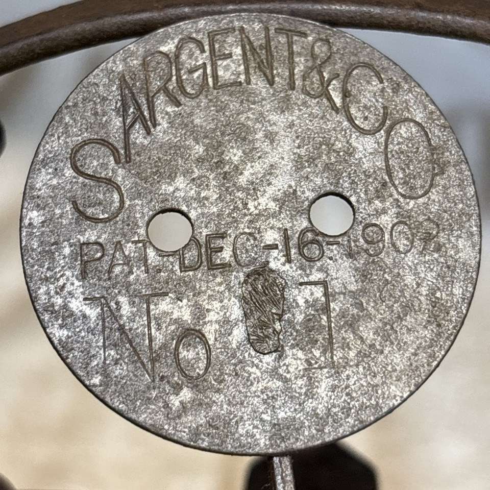 Vintage Sargent No 12 Double Long Spring Trap Trapping Newhouse | eBay