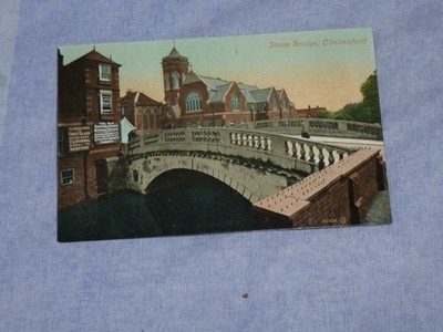 CHELMSFORD STONE BRIDGE UNPOSTED POSTCARD | eBay UK