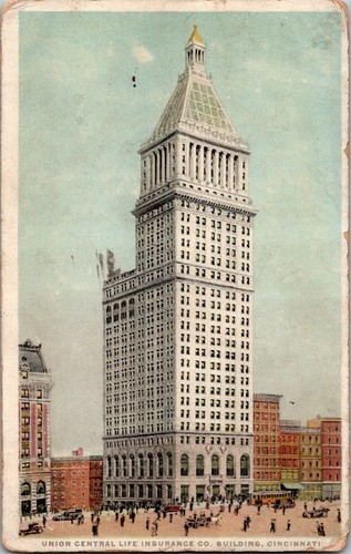Dr Jim Stamps Postcard Union Central Life Insurance Company Building ...