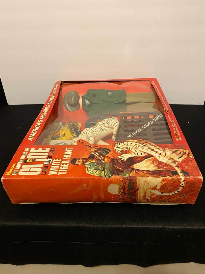 GI JOE "WHITE TIGER HUNT" WITH ORIGINAL BOX VINTAGE ORIGINAL 1973 | eBay