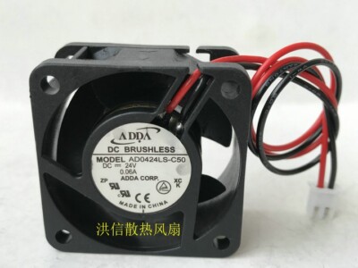ADDA AD0424LS-C50 24V 0.06A 4020 40mm frequency converter mute cooling ...
