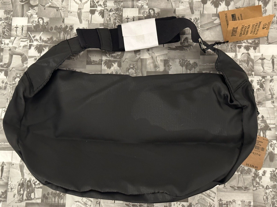 NWT Victoria's Secret PINK Convertible Backpack Fanny Pack Black ...