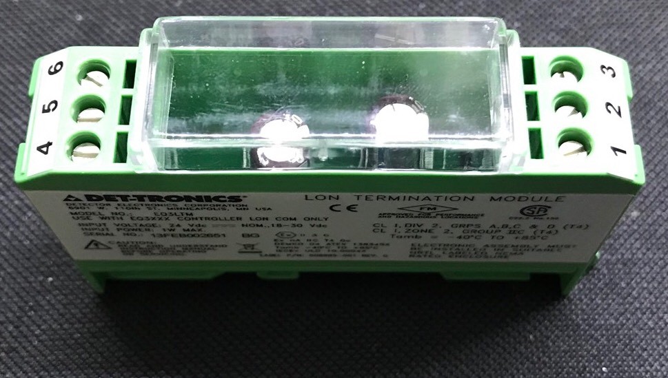 Det-Tronics LON Termination Module EQ3LTM - Dettronics 008986-001 | eBay