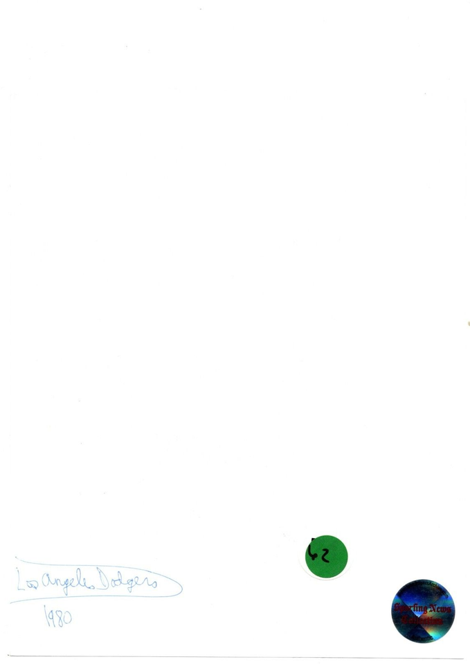 ORIGINAL VINTAGE 1979 LOS ANGELES DODGERS 8X10 TEAM PHOTO 6 YEAR ...