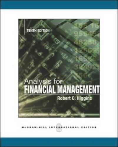 Analysis for Financial Management - Paperback By Higgins, Robert C ...