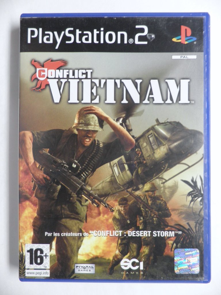 COMPLETE game CONFLICT VIETNAM on playstation 2 PS2 in french game game ...