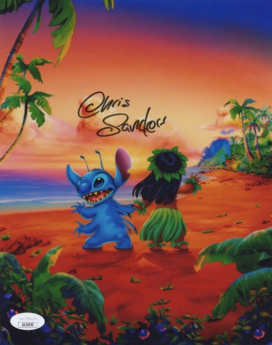 Chris Sanders Signed 8x10 Lilo & Stitch Disney Authentic Autograph ...