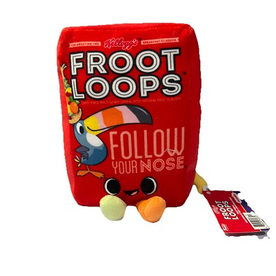 Funko Plushies Fruit Loops Cereal Box Figural 9" Plush Stuffed Toy ...