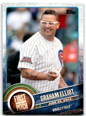 2015 TOPPS FIRST PITCH GRAHAM ELLIOT CHICAGO CUBS #FP-10 | eBay