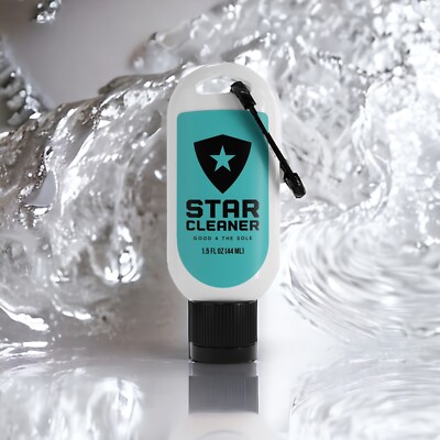 Star Cleaner - Premium Shoe Care Sneaker Cleaner 1.5 fl oz. (Great on ...