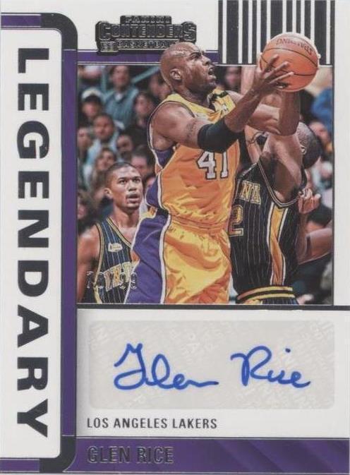 2022-23 Panini Contenders - Legendary Contenders Autographs Glen Rice # ...