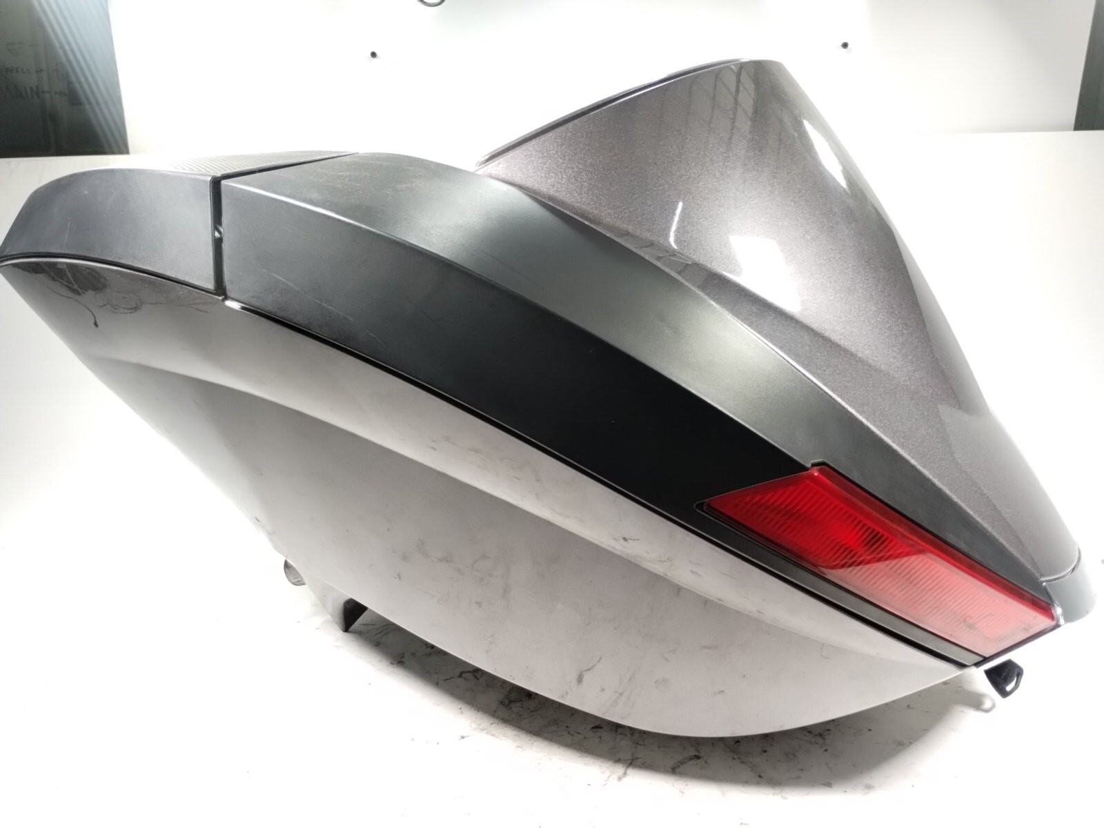 2008 Victory Vision Rear Trunk Tour Pak Luggage with KEY Gray | eBay