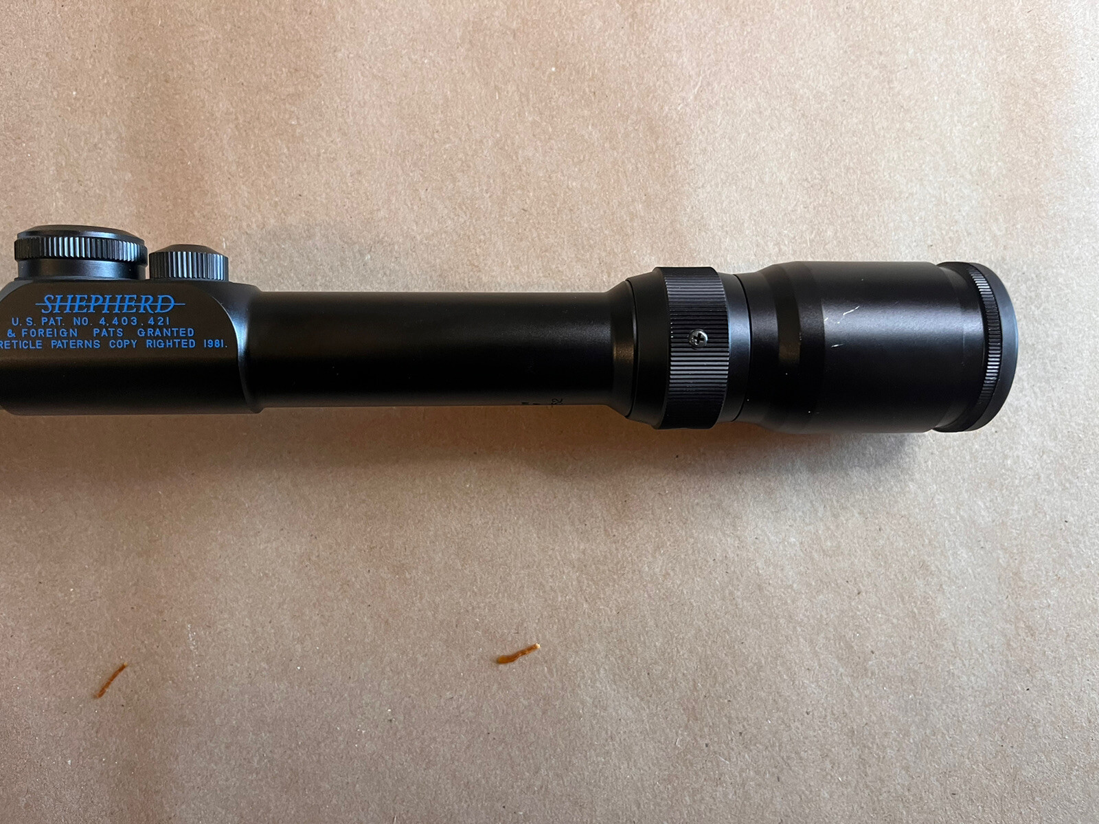 Vintage Shepherd Enterprises Variable Rifle Scope | eBay