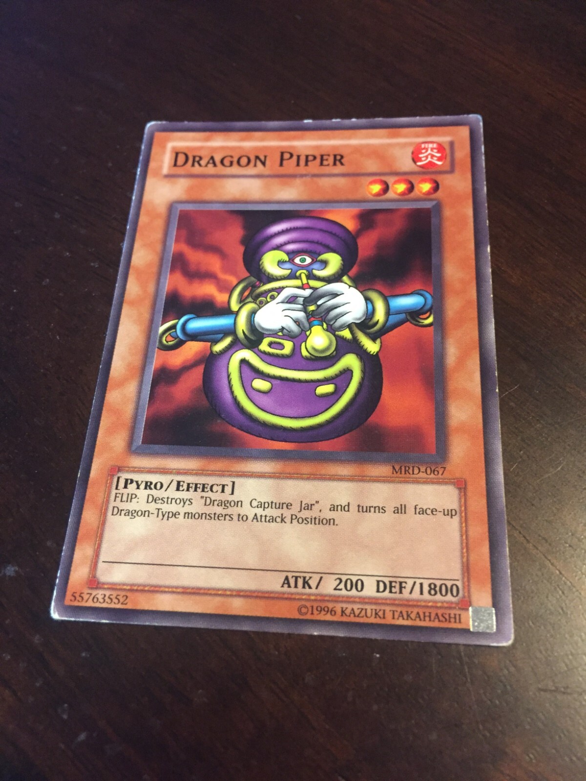 Yugioh: Dragon Piper - MRD-067 - Metal Raiders - Played | eBay