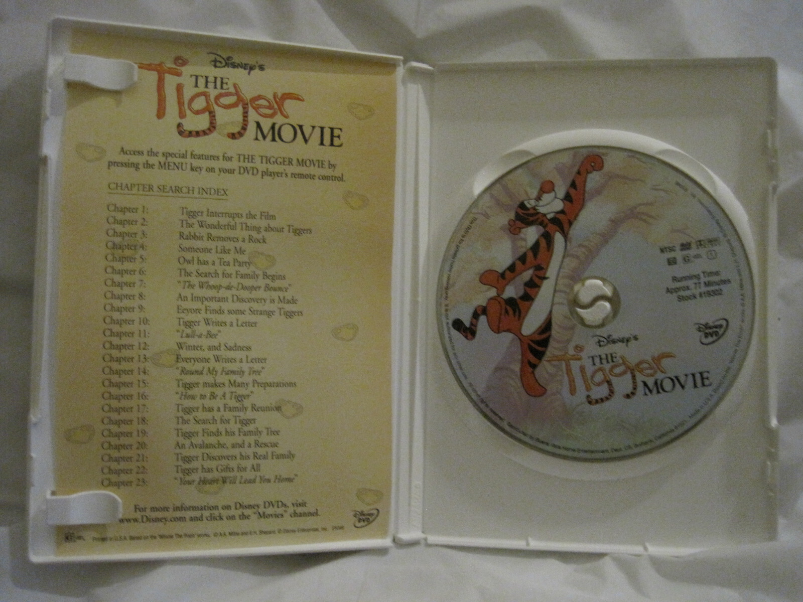 Disney The Tigger Movie - Winnie the Pooh series~DVD~LBDV4 | eBay