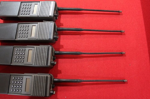 4 MILITARY SURPLUS PRC 127 RADIO RECEIVER TRANSMITTER WALKIE TALKIE ...