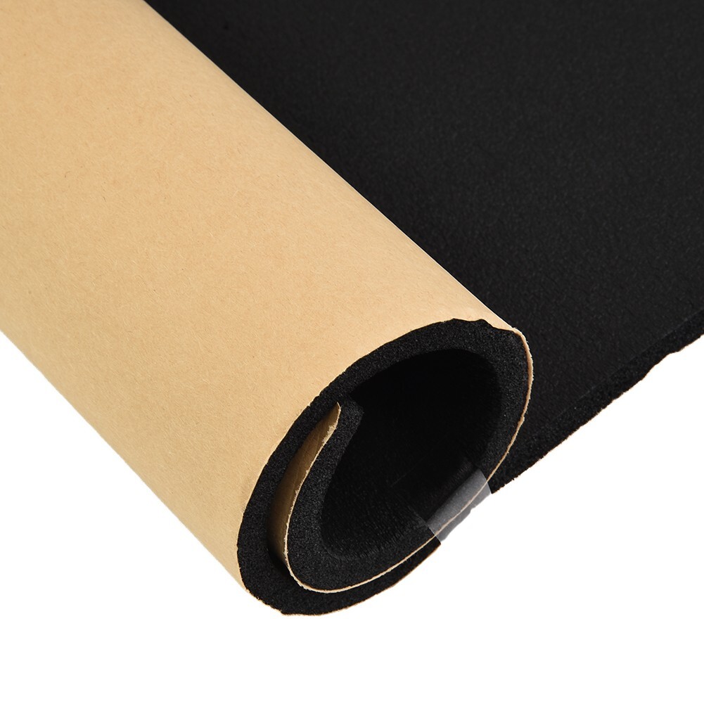6MM Car Sound Insulation Cotton Rubber Plastic Cotton 30*50CM Car Auto ...