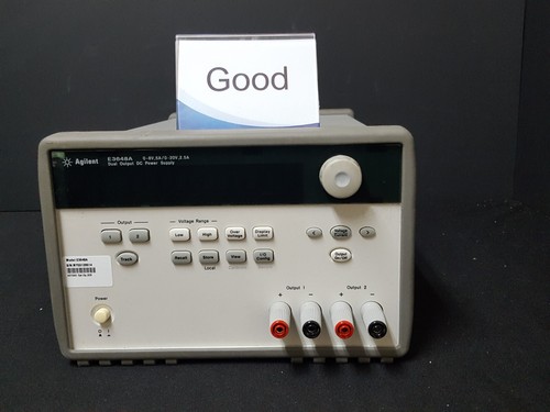 Agilent E3648A: 0-8V, 5A/0-20V, 2.5A Dual Output DC Power Supply (9014 ...