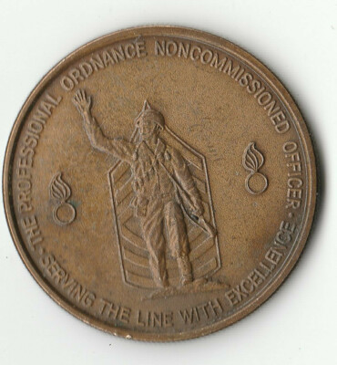 The Professional Ordance Noncommissioned Officer Challenge Coin 1.5 ...