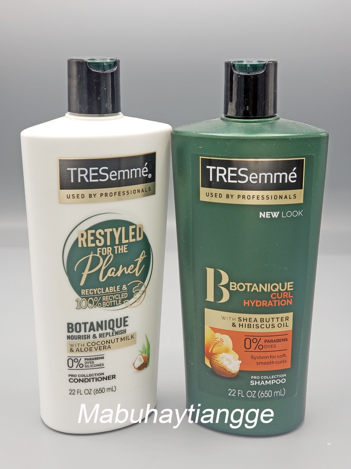 TRESEMME BOTANIQUE CURL HYDRATION SHAMPOO & BOTANIQUE WITH COCONUT ...