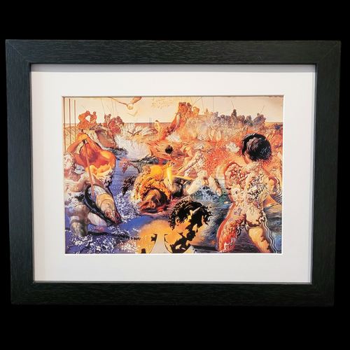Salvador Dali Tuna Fishing Abstract Surrealism Framed/Matted Print | eBay