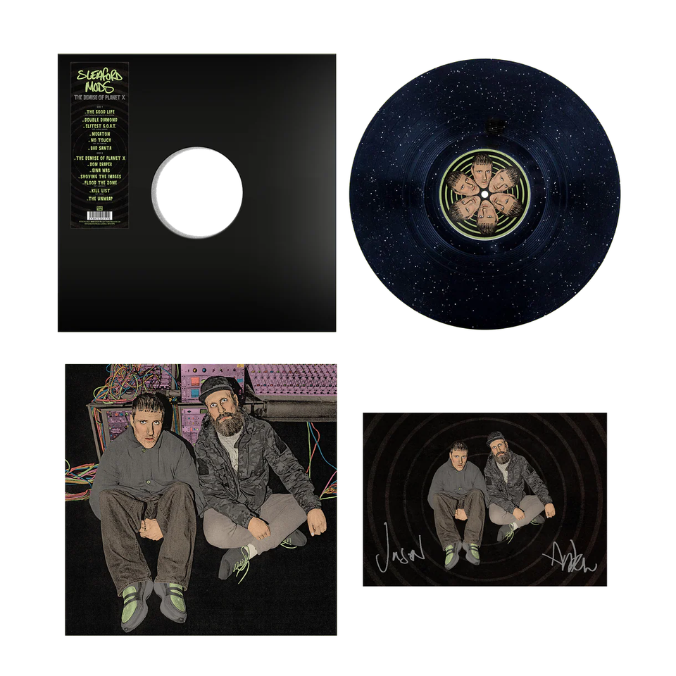 Sleaford Mods Demise Of Planet X: Black Label Sparkle Vinyl LP, inc ...