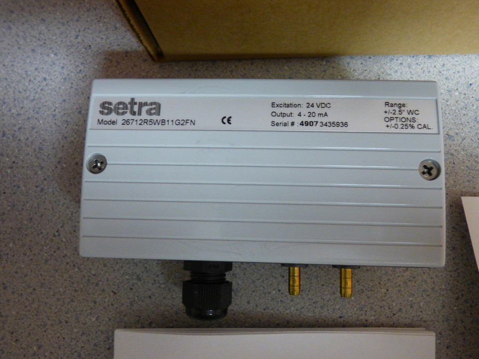 New Setra 267 26712R5WB11G2FN +/- 2.5" 24 VDC 4-20ma | eBay